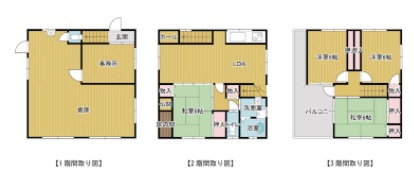 東雲町4LDK間取図 | 株式会社 KURASUMU